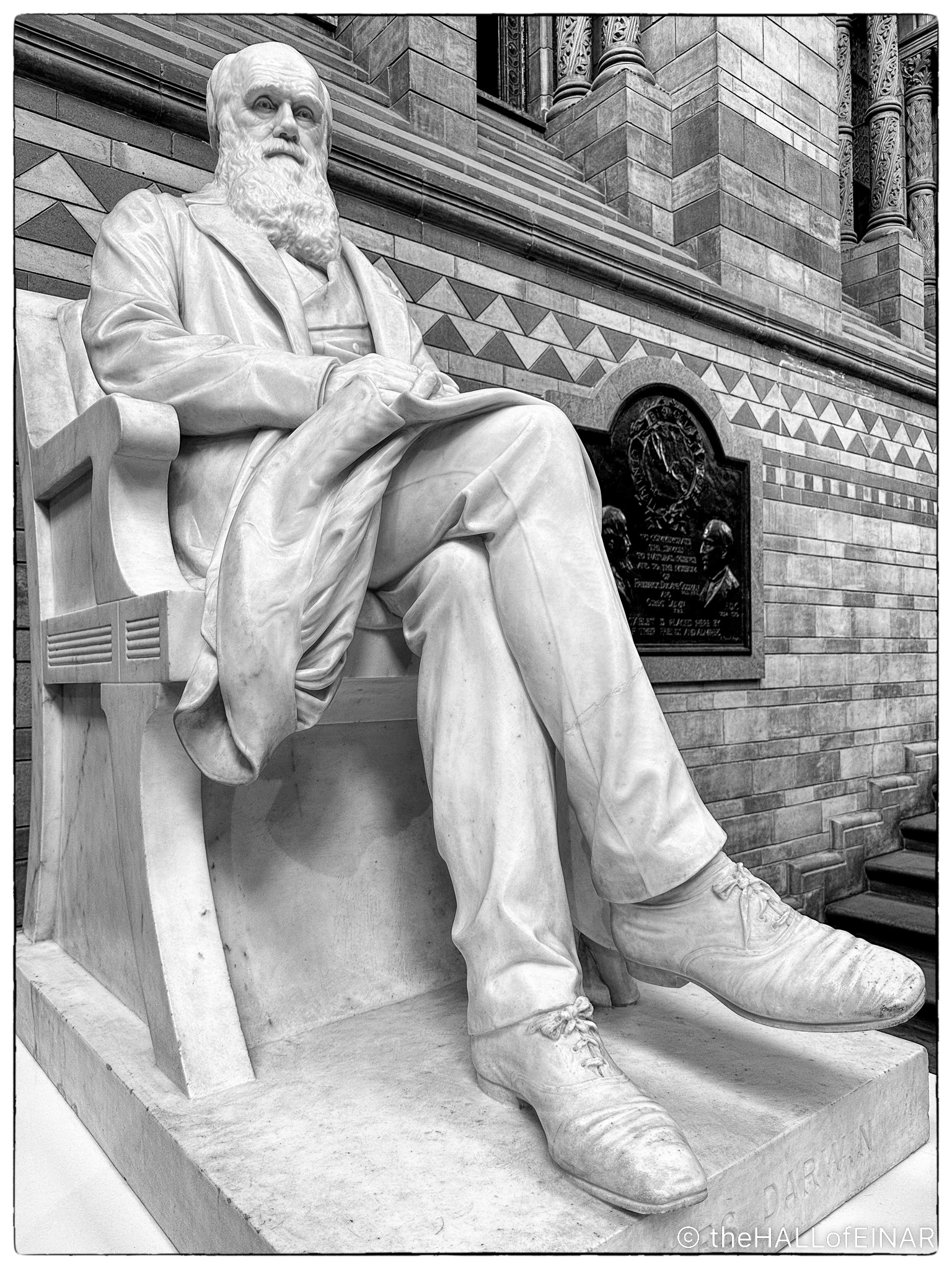 Charles Darwin – The Hall of Einar – David at the HALL of EINAR